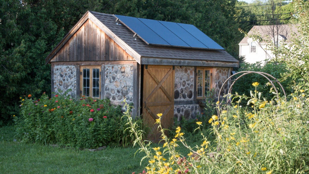 Solar panels for sheds: Power your garden office with the sun | Expert ...