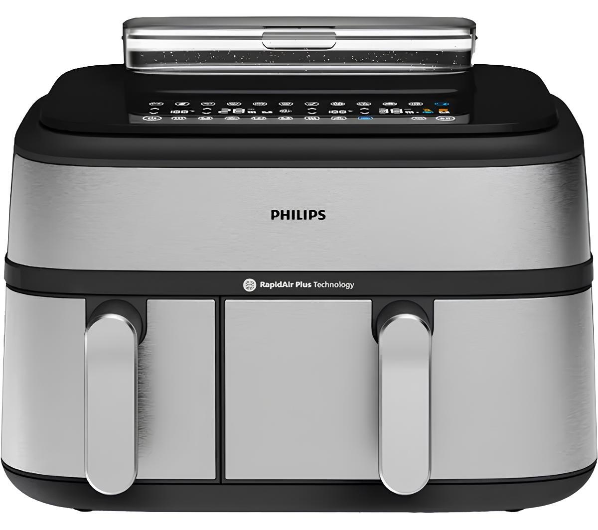 Philips 5000 Series (NA555/09) Dual Basket Steam Air Fryer review: The ...