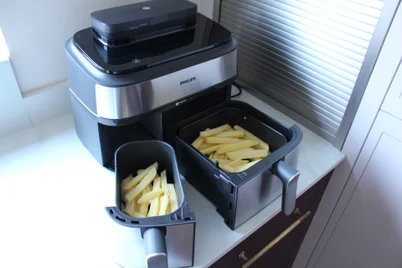 Philips 5000 Series (NA555/09) Dual Basket Steam Air Fryer review: The ...